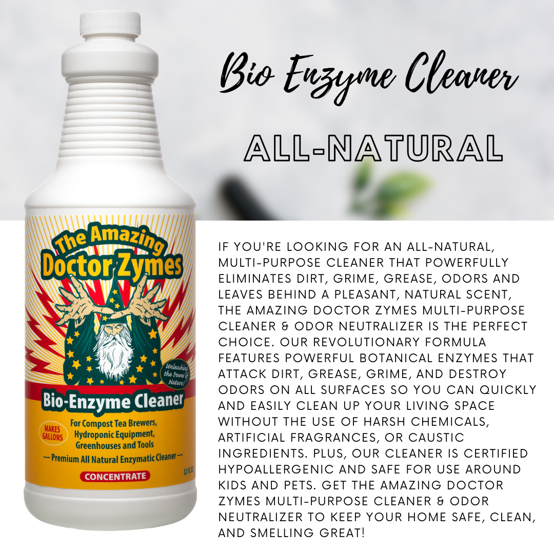Bio-Enzyme Cleaner: Natural, Non-Toxic Powerful Multi-Purpose Solution