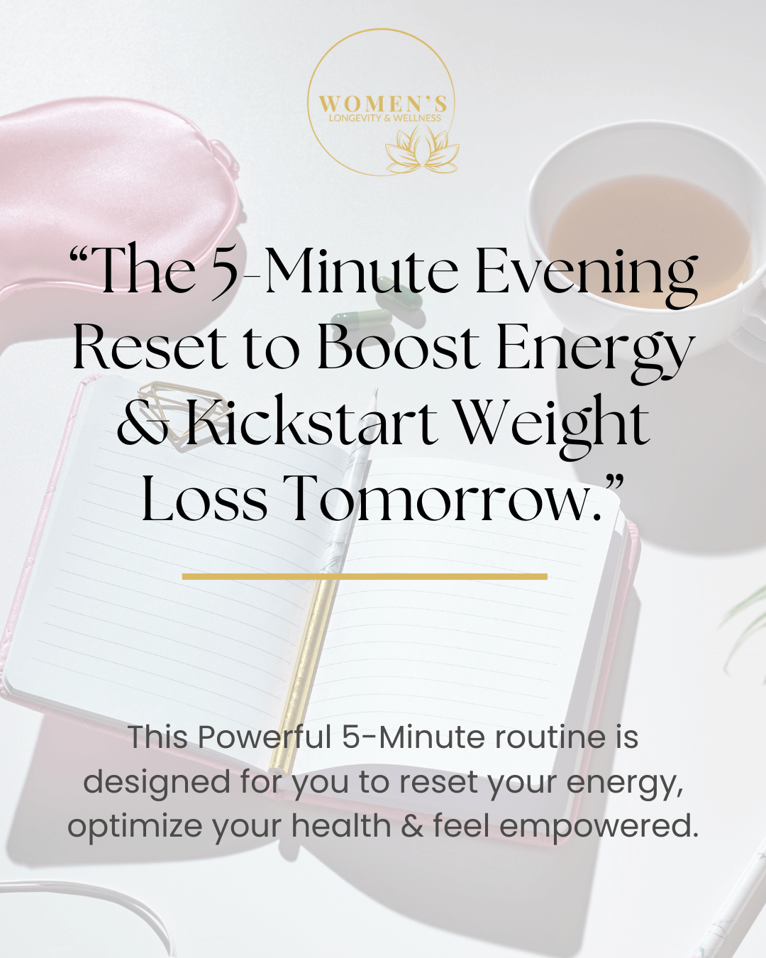 5-Minute Evening Reset Optin Page