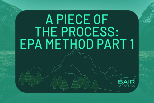 A Piece of the Process: EPA Method 1 Part 1