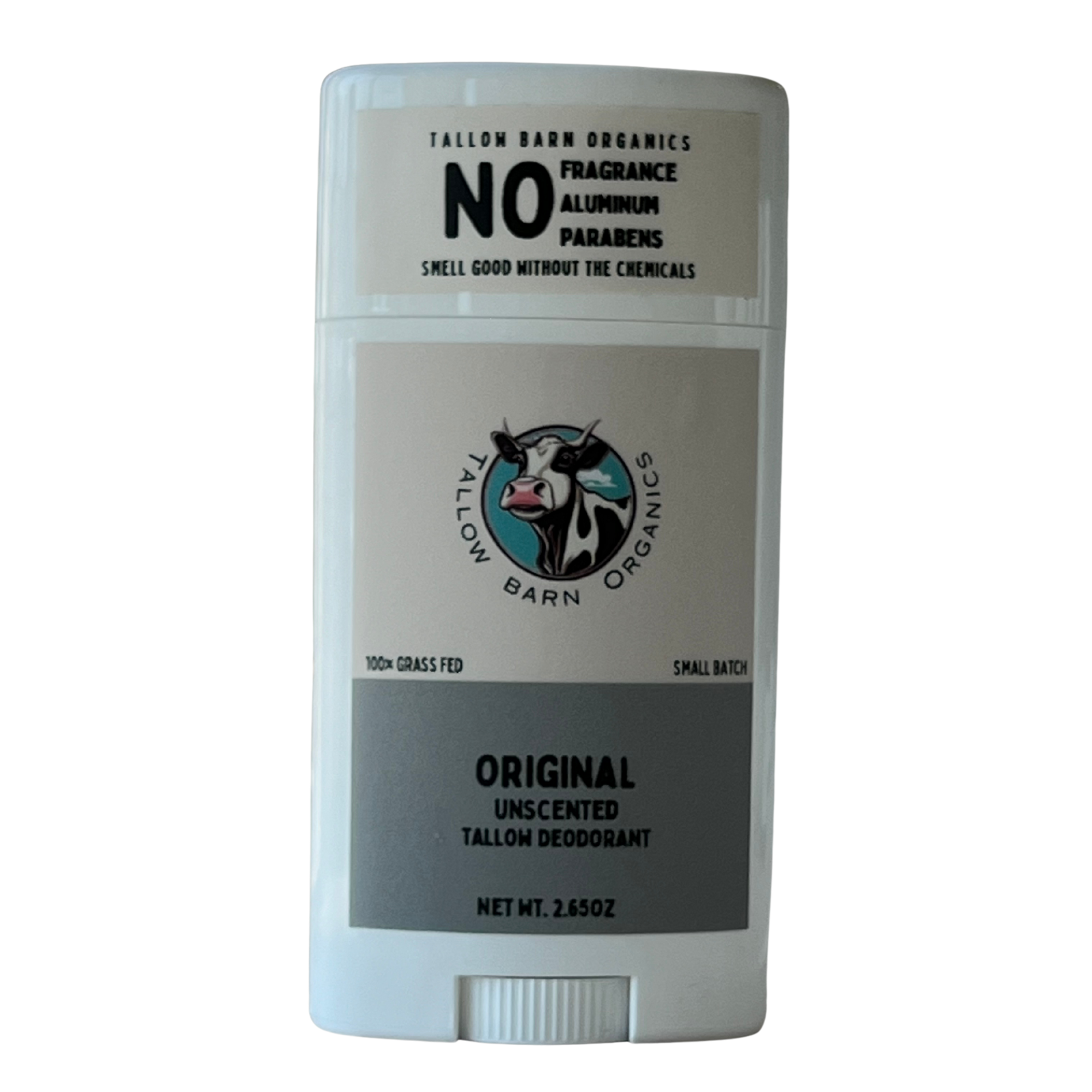 Tallow Barn Organics Original Unscented Deodorant - Fragrance Free