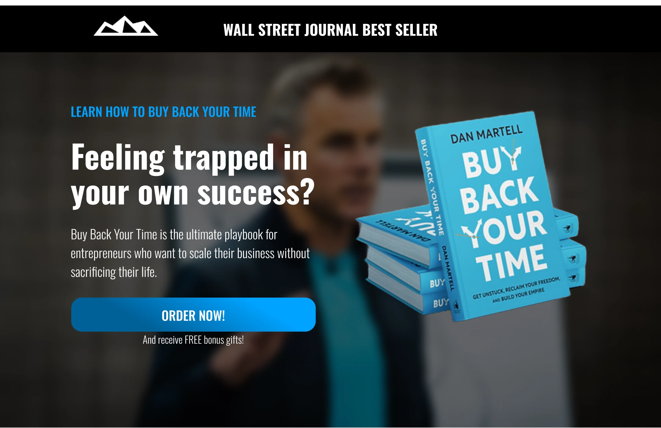 Buy Back Your Time Book by Dan Martell - Inspiration Project Only