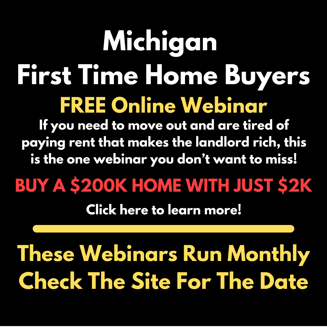 Michigan First Time Home Buyer Webinar