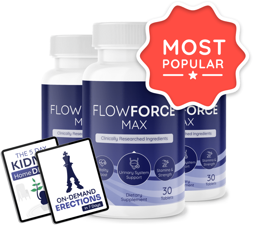 FlowForce Max™ (Official) #1 Prostate Health Support