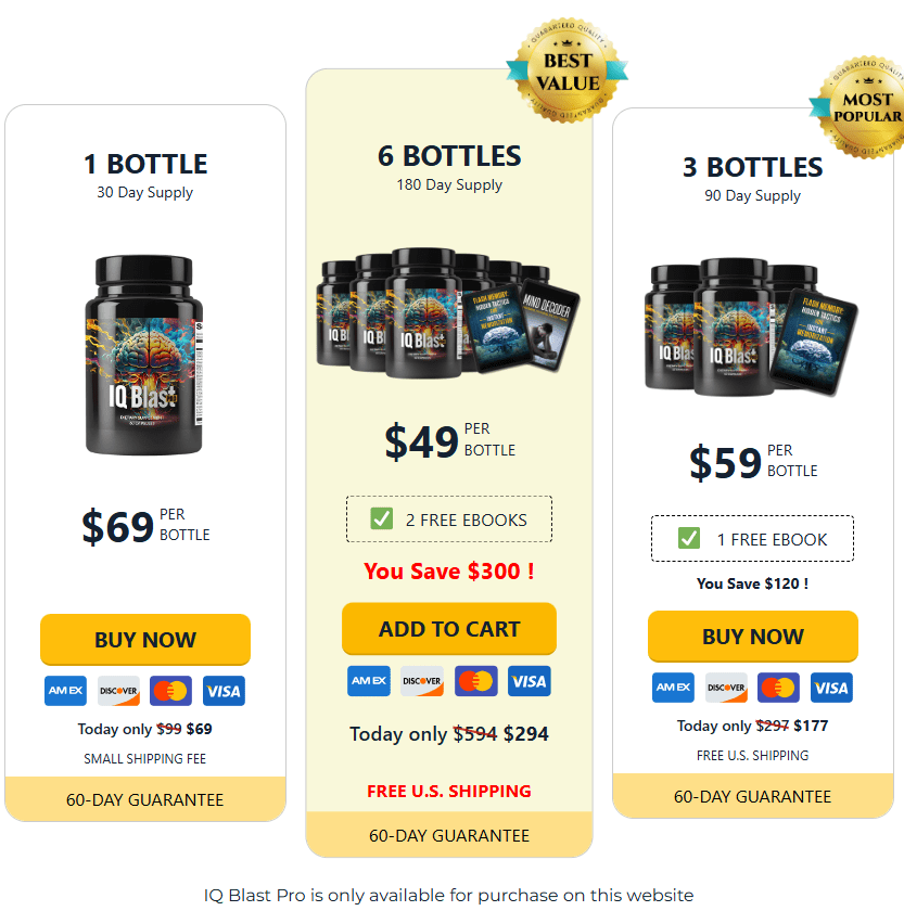 IQ Blast Pro® | Official Website