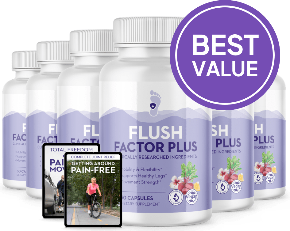 Flush Factor Plus™ (Official) #1 Healthy Leg Support