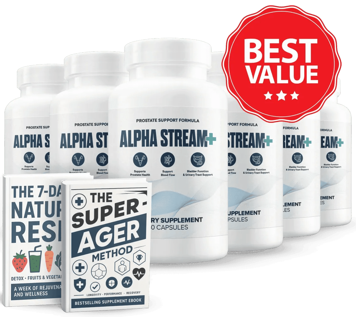 Alpha Stream Plus™ (Official) #1 Prostate Health Support