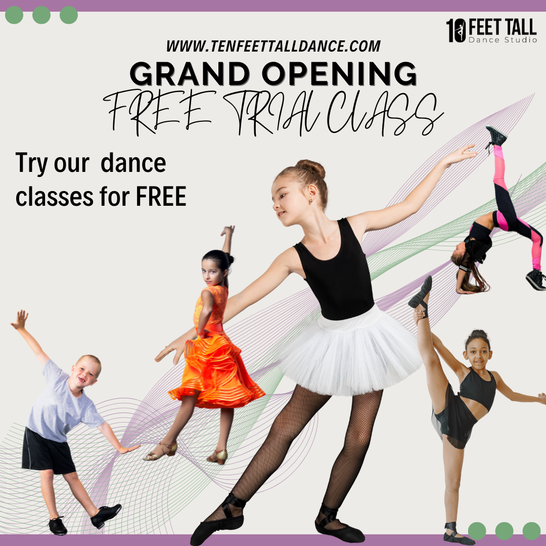 Ten Feet Tall Dance Studio Trial Class