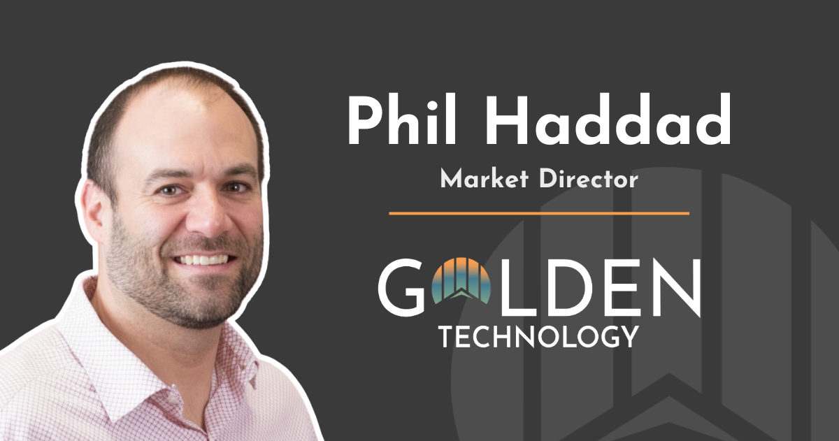 Phil Haddad - Business Development Director at Golden Technology