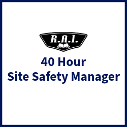 40 Hour Site Safety Manager Training Course