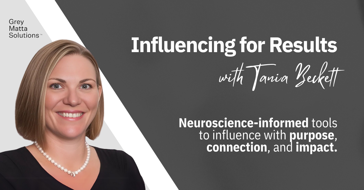 Influencing for Results | Grey Matta Academy Leadership Course