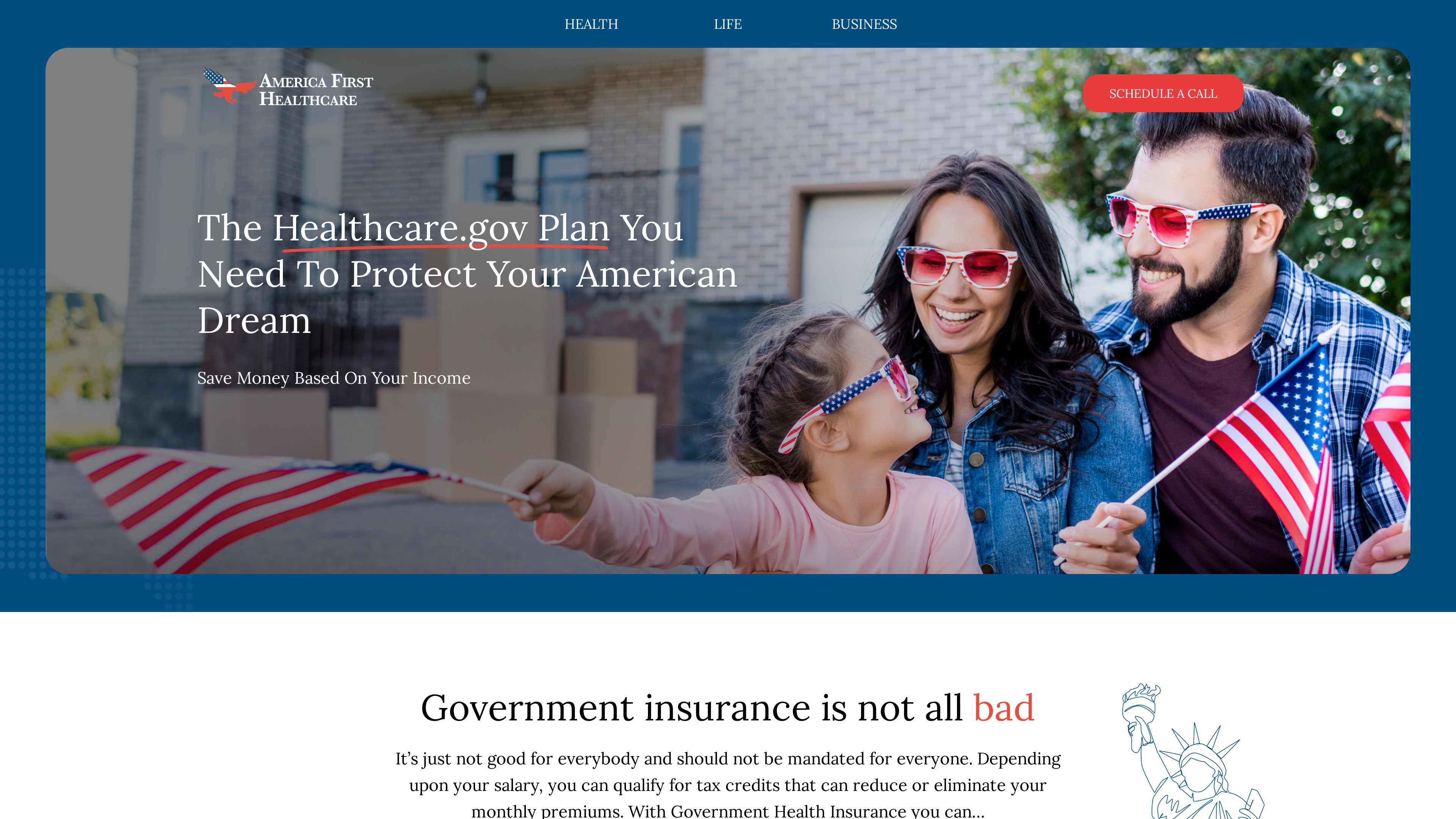 America First Healthcare | Healthcare.gov