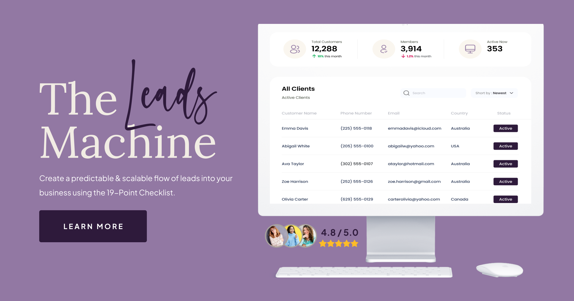 The Leads Machine | JMS Savy Marketing