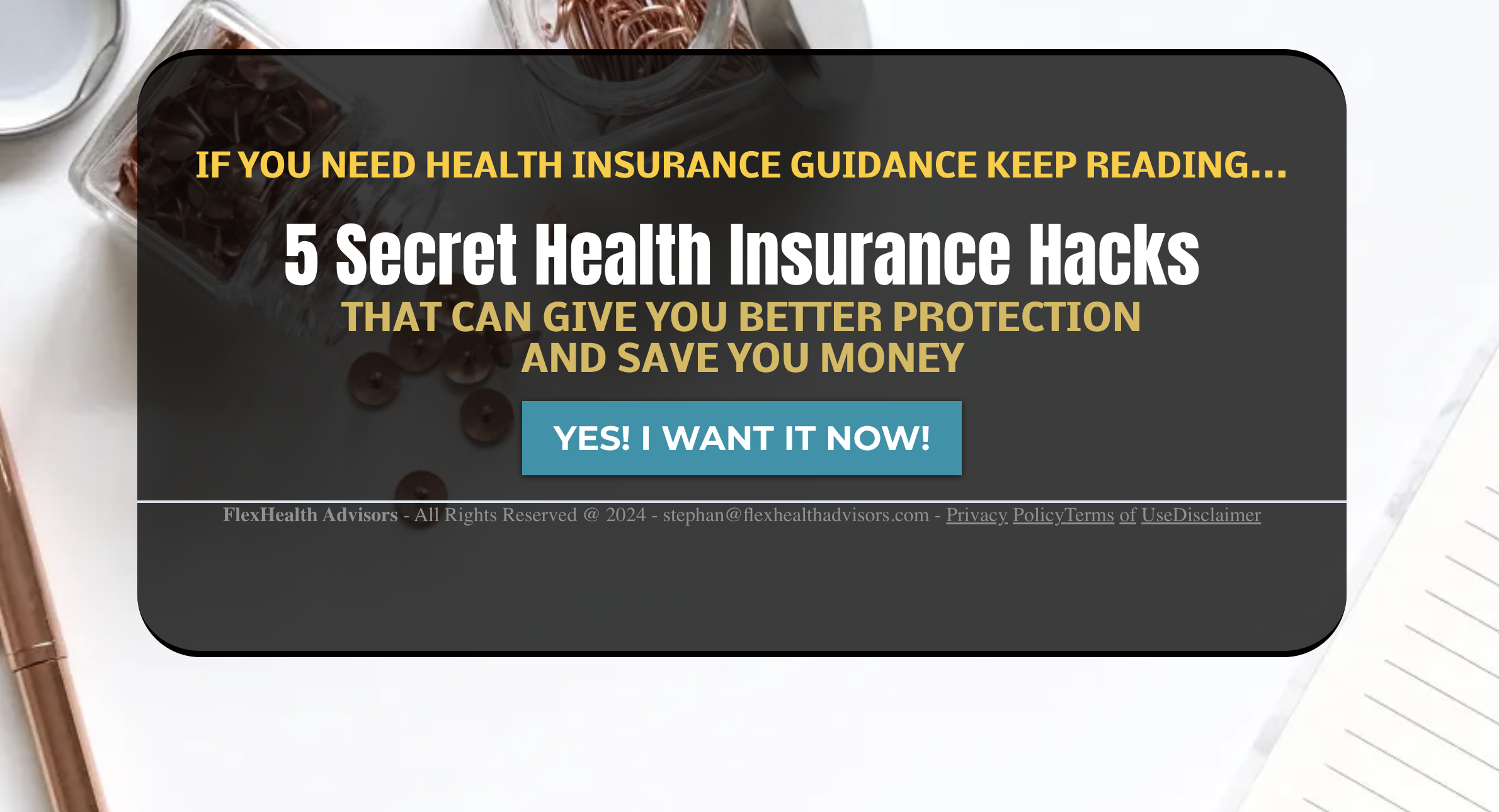 5 Secret Health Insurance Hacks