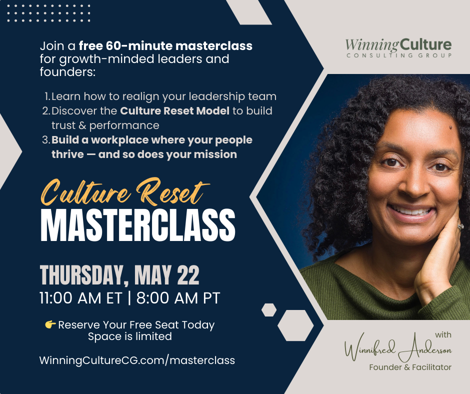 Culture Reset - FREE Live Leadership Masterclass