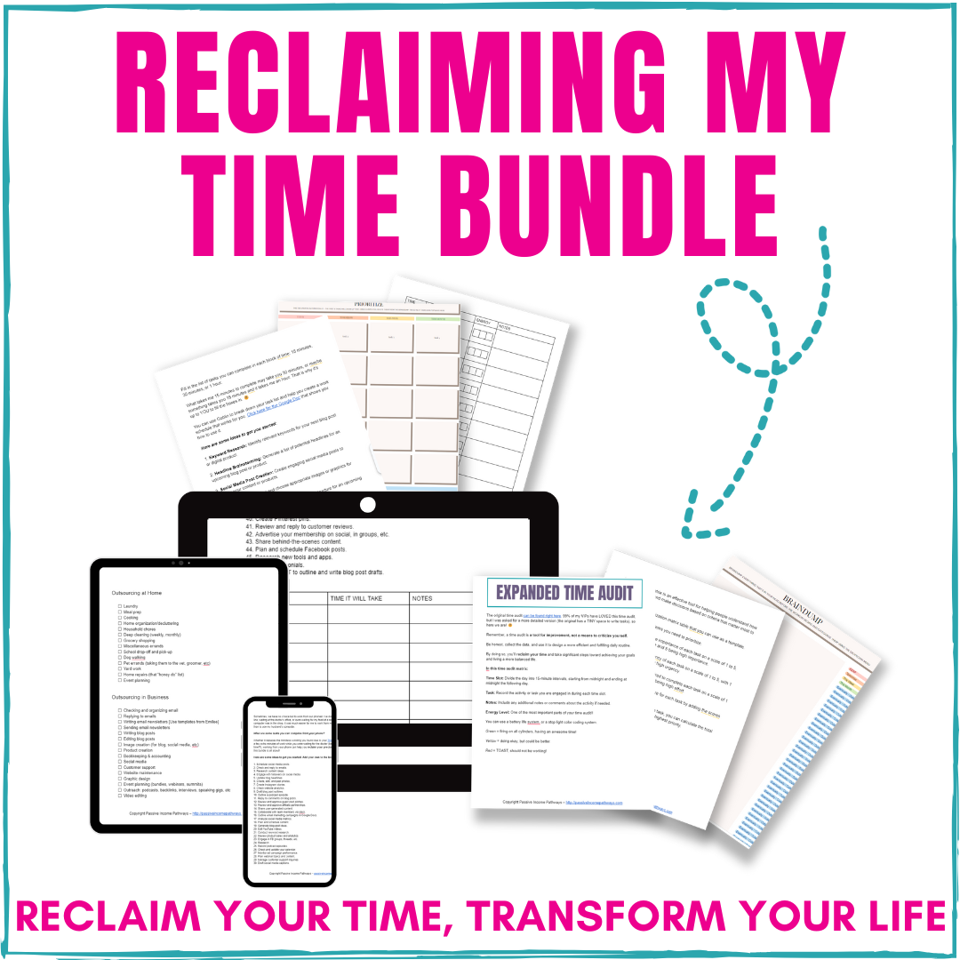 Reclaiming My Time Bundle