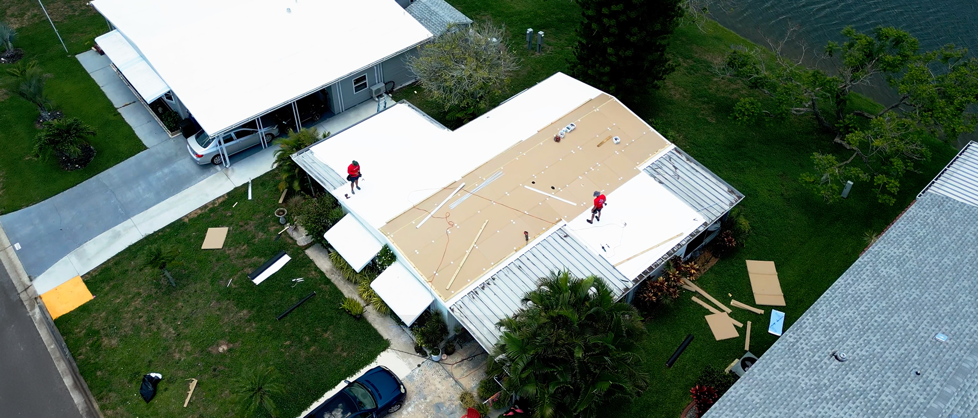 Dunedin Mobile Home Roofing | Roof Repairs & Roof-Overs