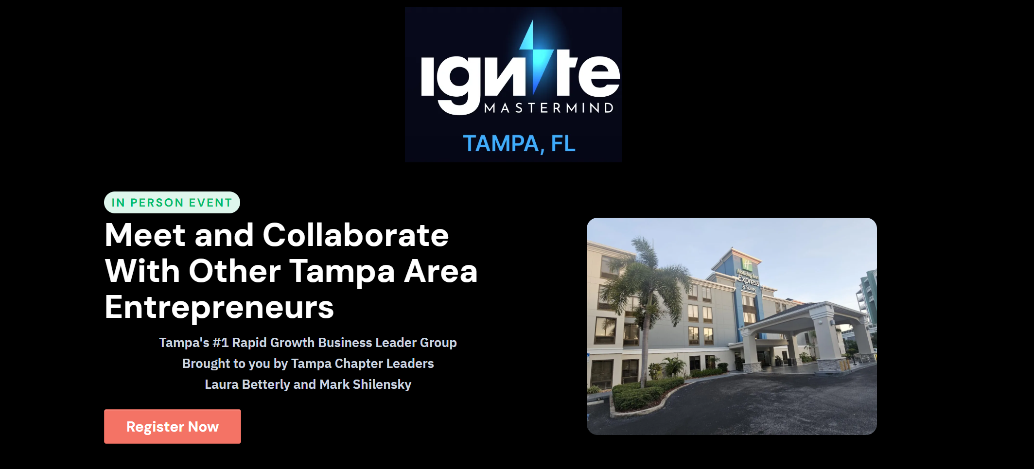 Ignite Event Registration