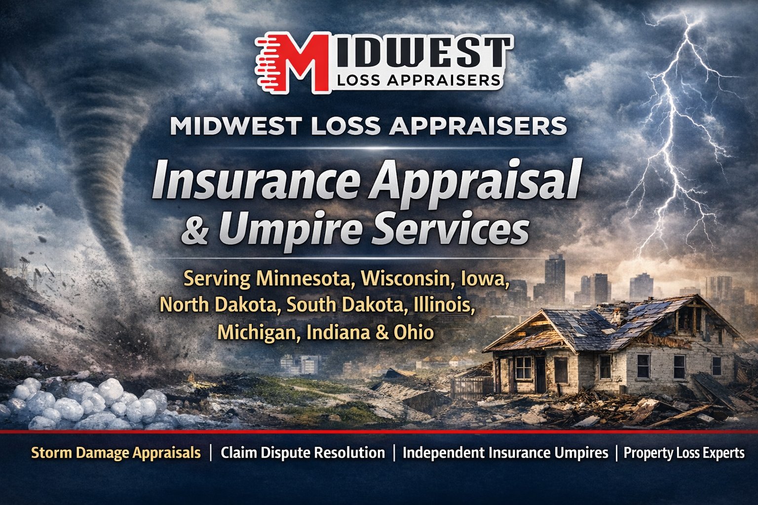 Insurance Appraisal & Umpire Services | Midwest Loss Appraisers