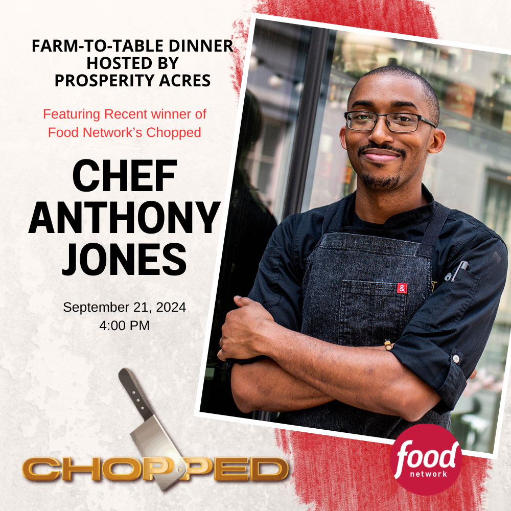 Win two FREE tickets to our Farm-to-Table Dinner!