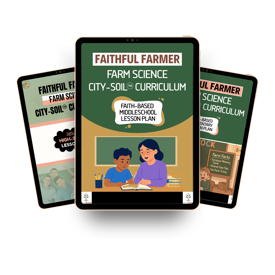 City to Soil Curriculum - Faith Based Lesson Plan