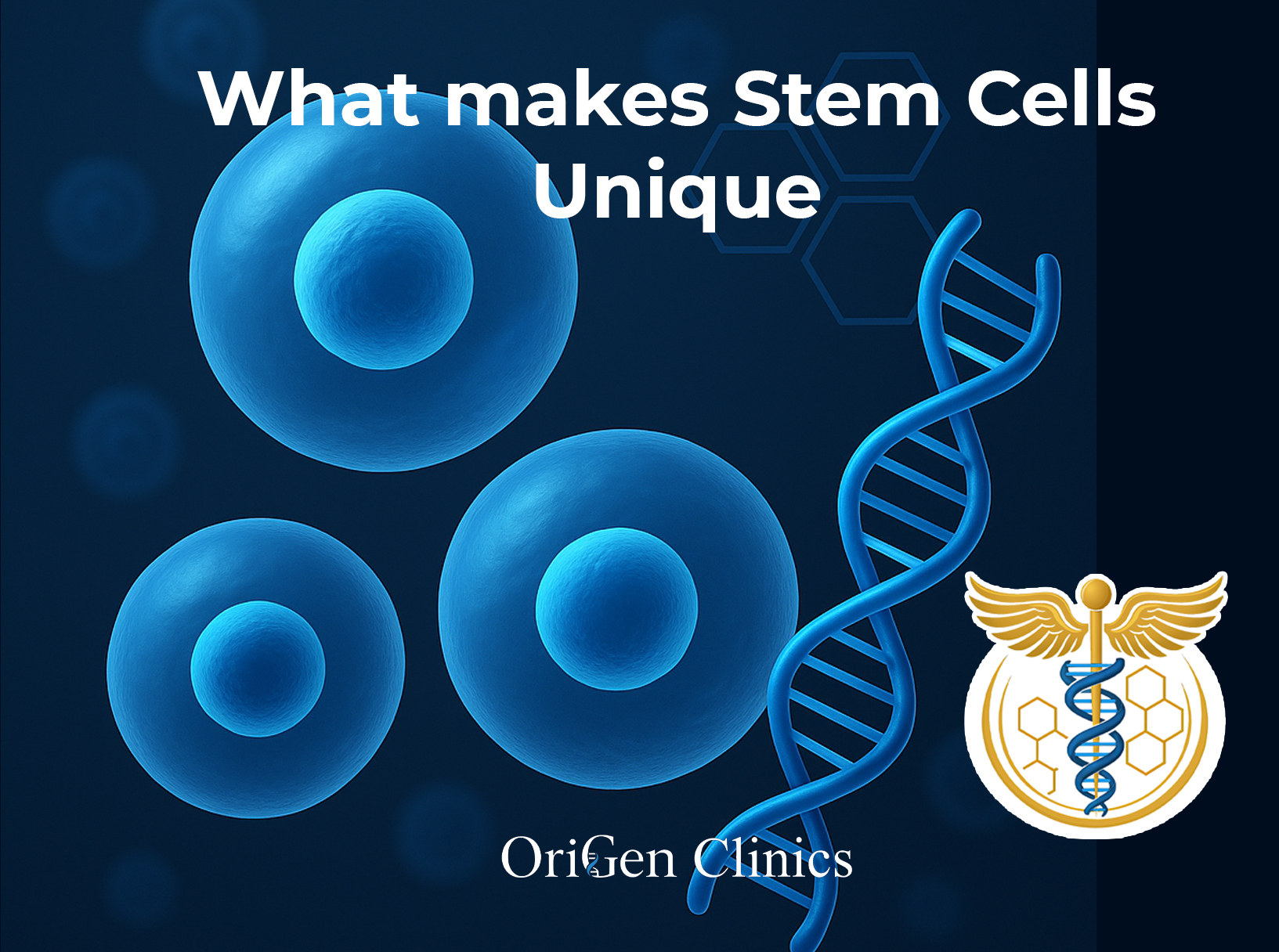What Makes Stem Cells Unique | OriGen Clinics