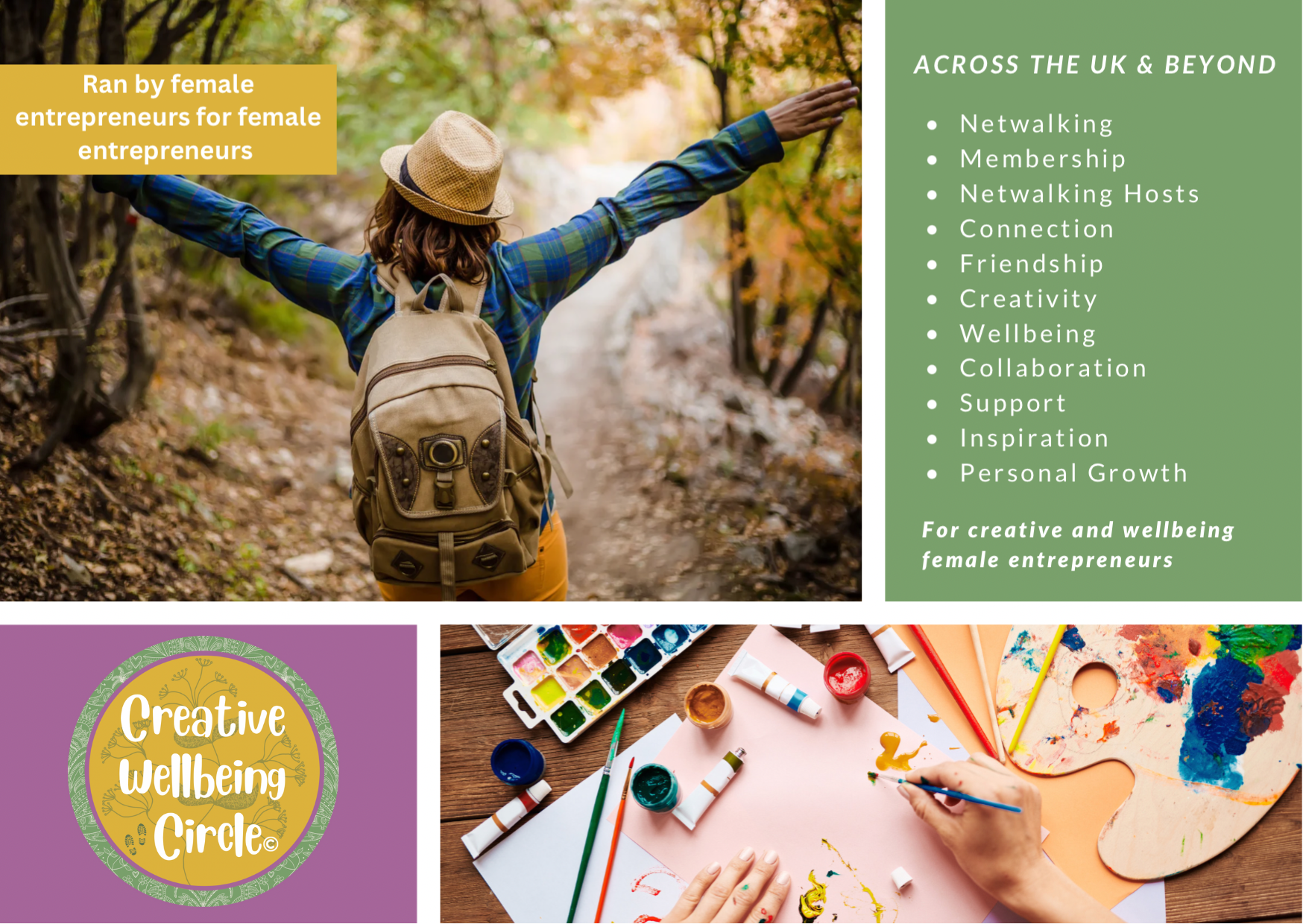 Netwalking for Women in Business | Creative Wellbeing Circle