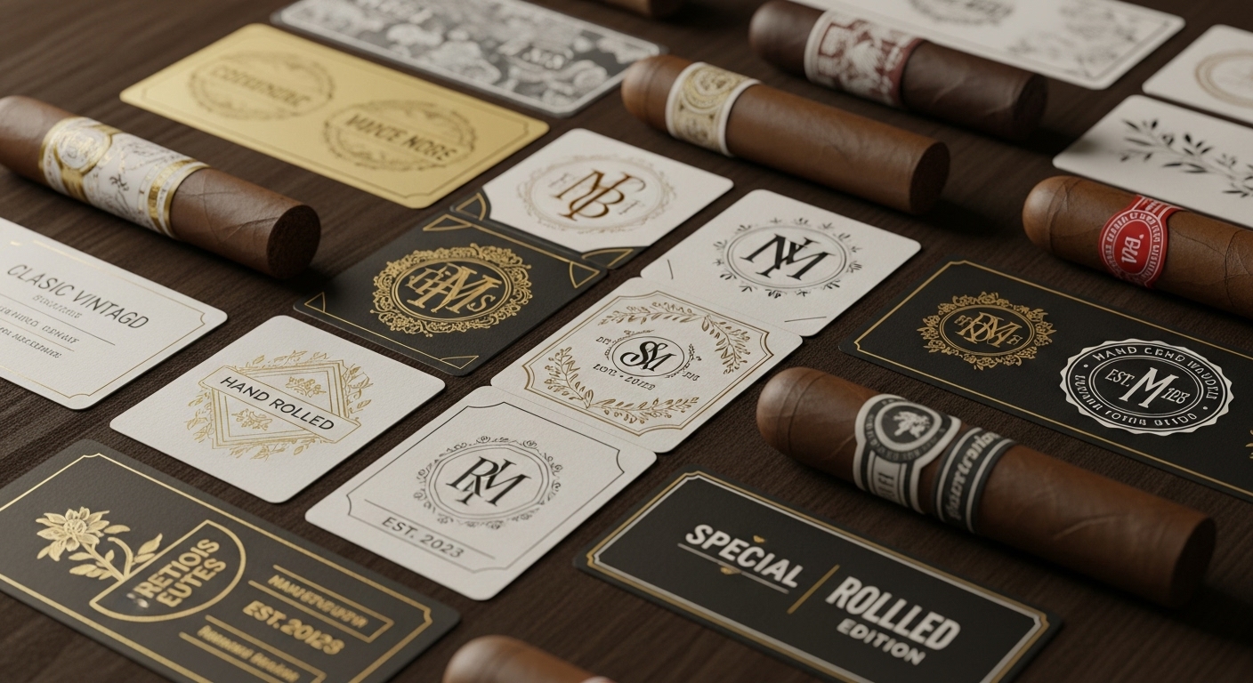 Custom Cigar Band Template for Unique Designs – 2025