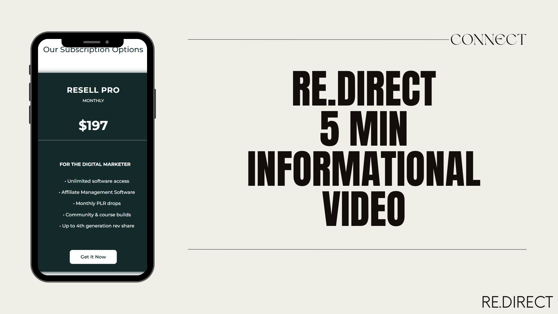 RE.DIRECT INFO VIDEO