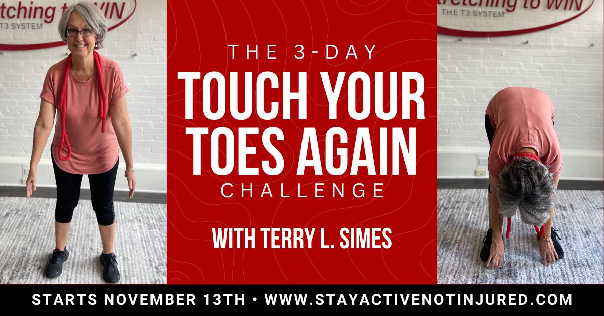 The 3-Day Touch Your Toes Again Challenge