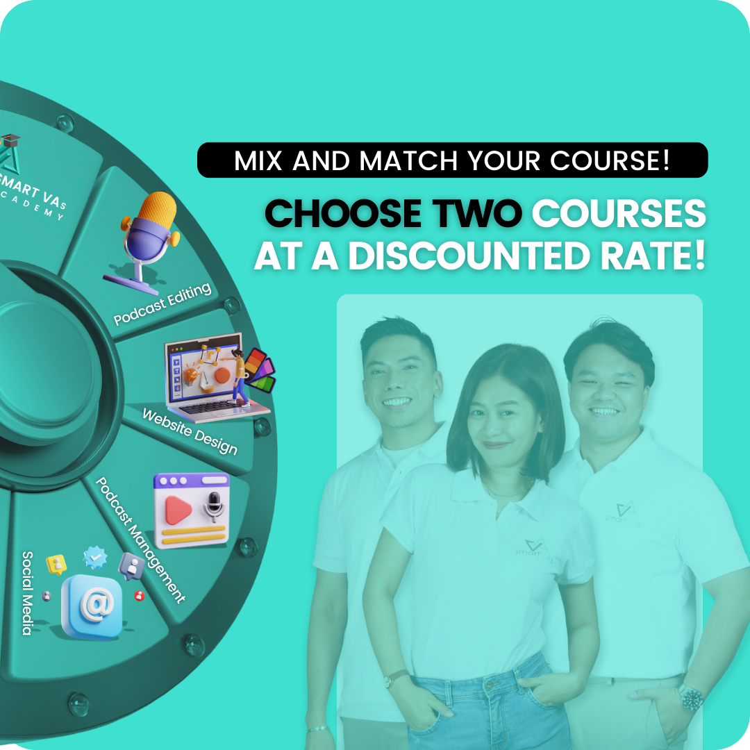 Mix and Match Virtual Assistant Course - Smart VAs Academy