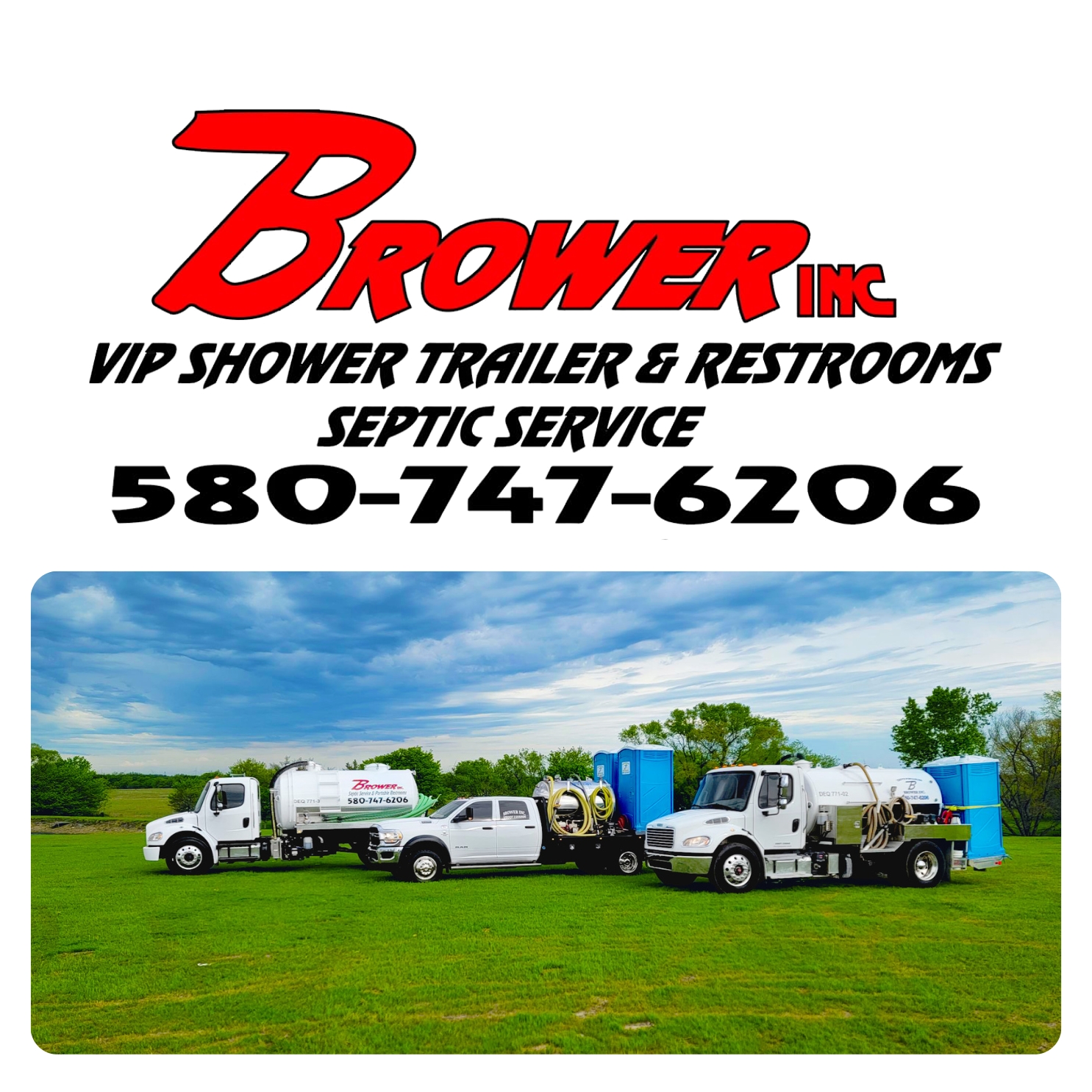 Brower Inc. | Portable Restroom & Septic Service Quote