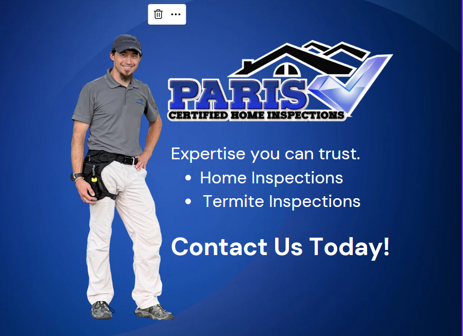 Paris Certified Home Inspections - Home Page