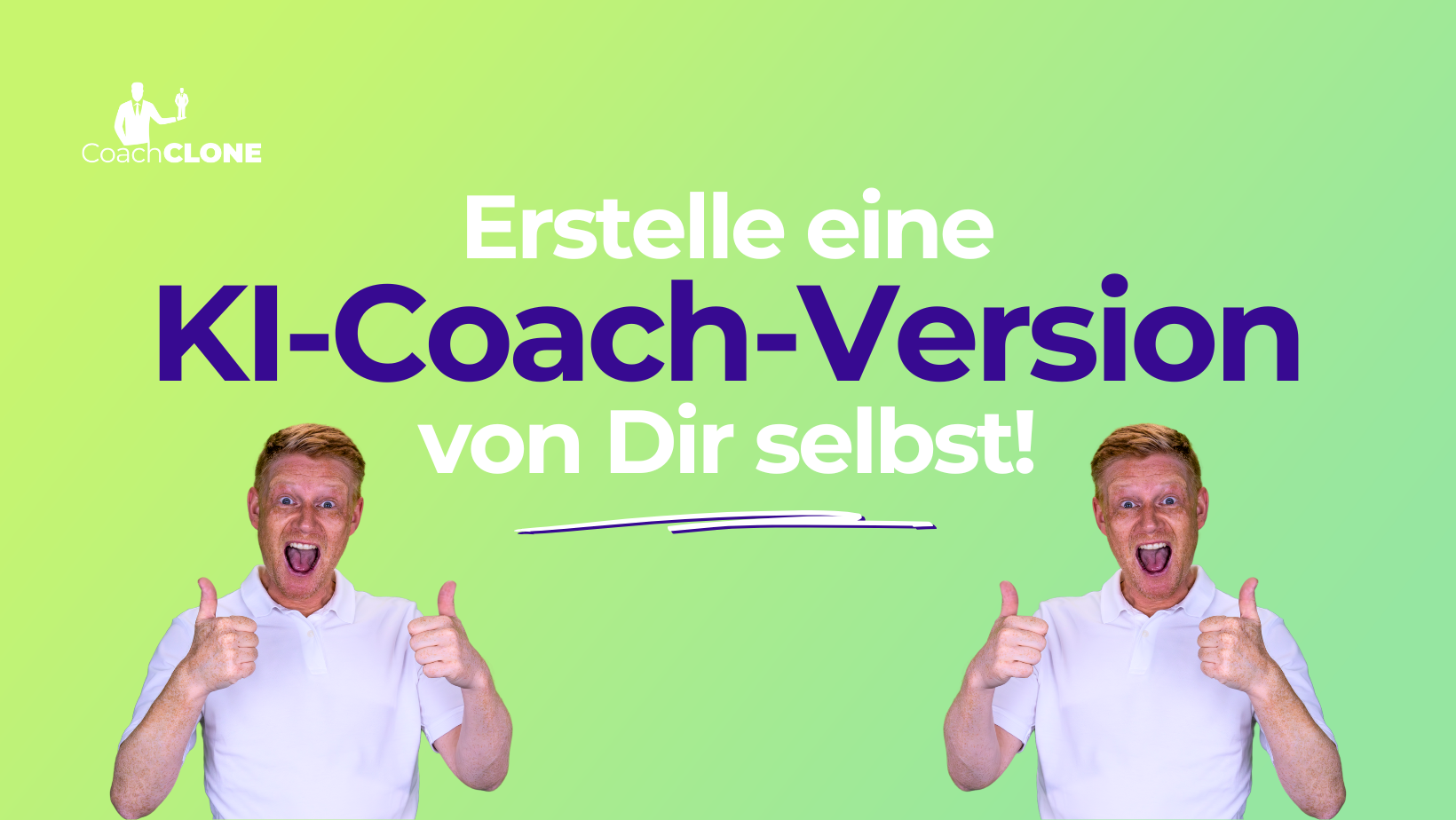Erstelle eine KI-Coach Version von dir selbst mit CoachClone