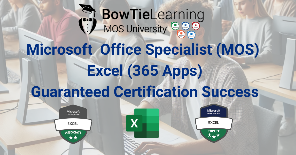 Micrsoft Excel 365 Associate & Expert Certification