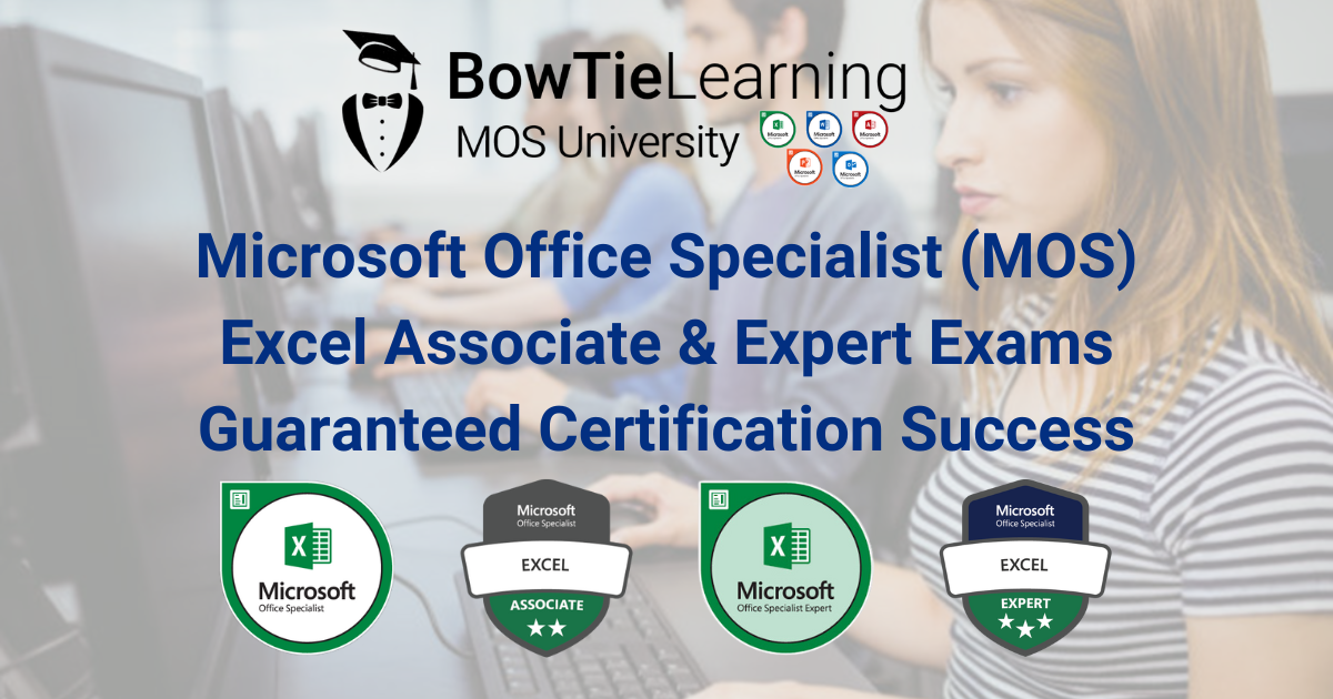 Microsoft Office Specialist Excel : Associate & Expert Certification