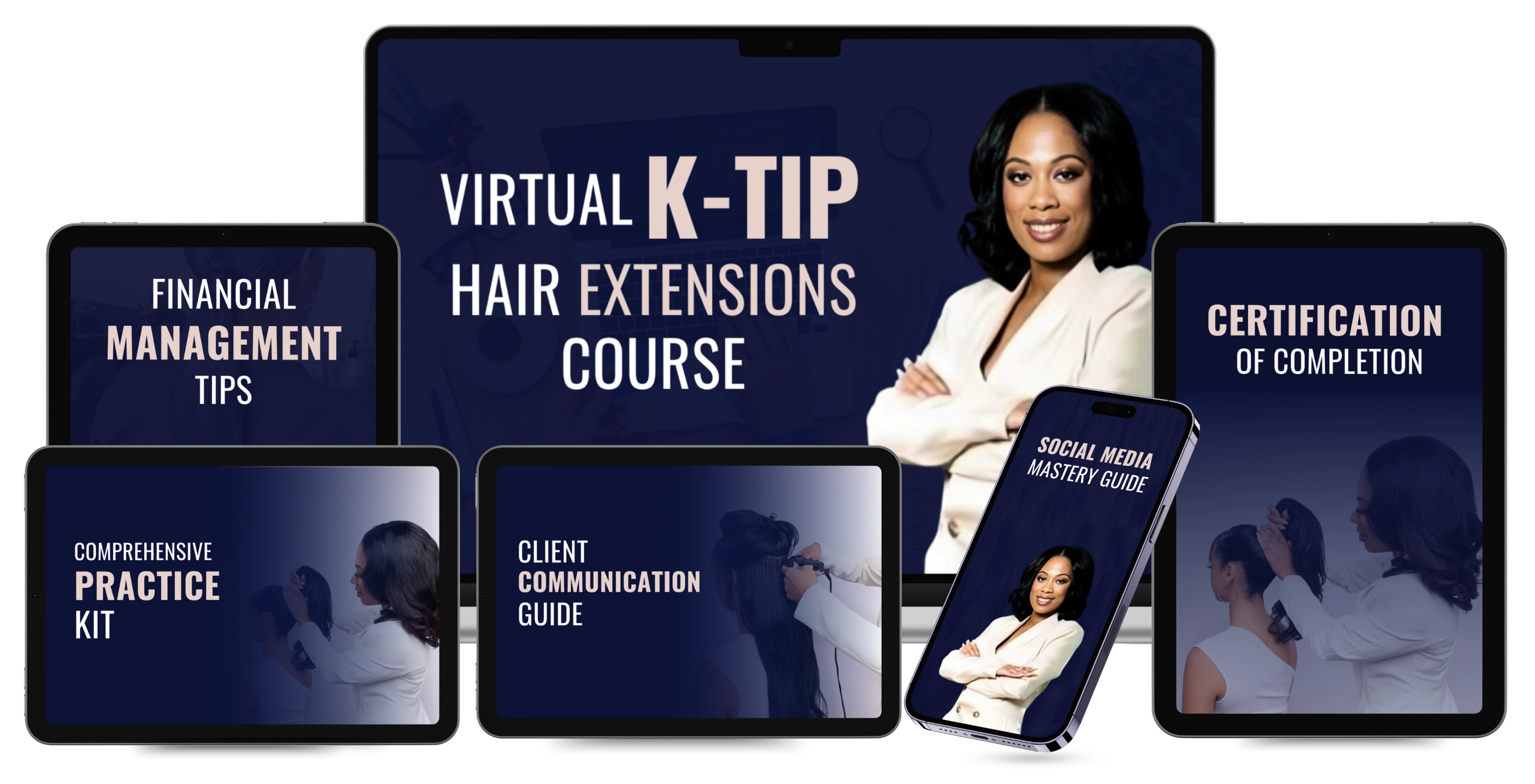 Earn $1,500+ Per Day with K-Tip Hair Extensions Training