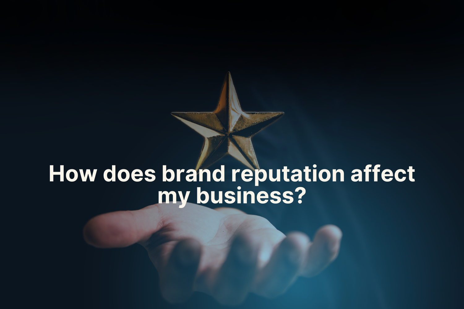How does brand reputation affect my business?