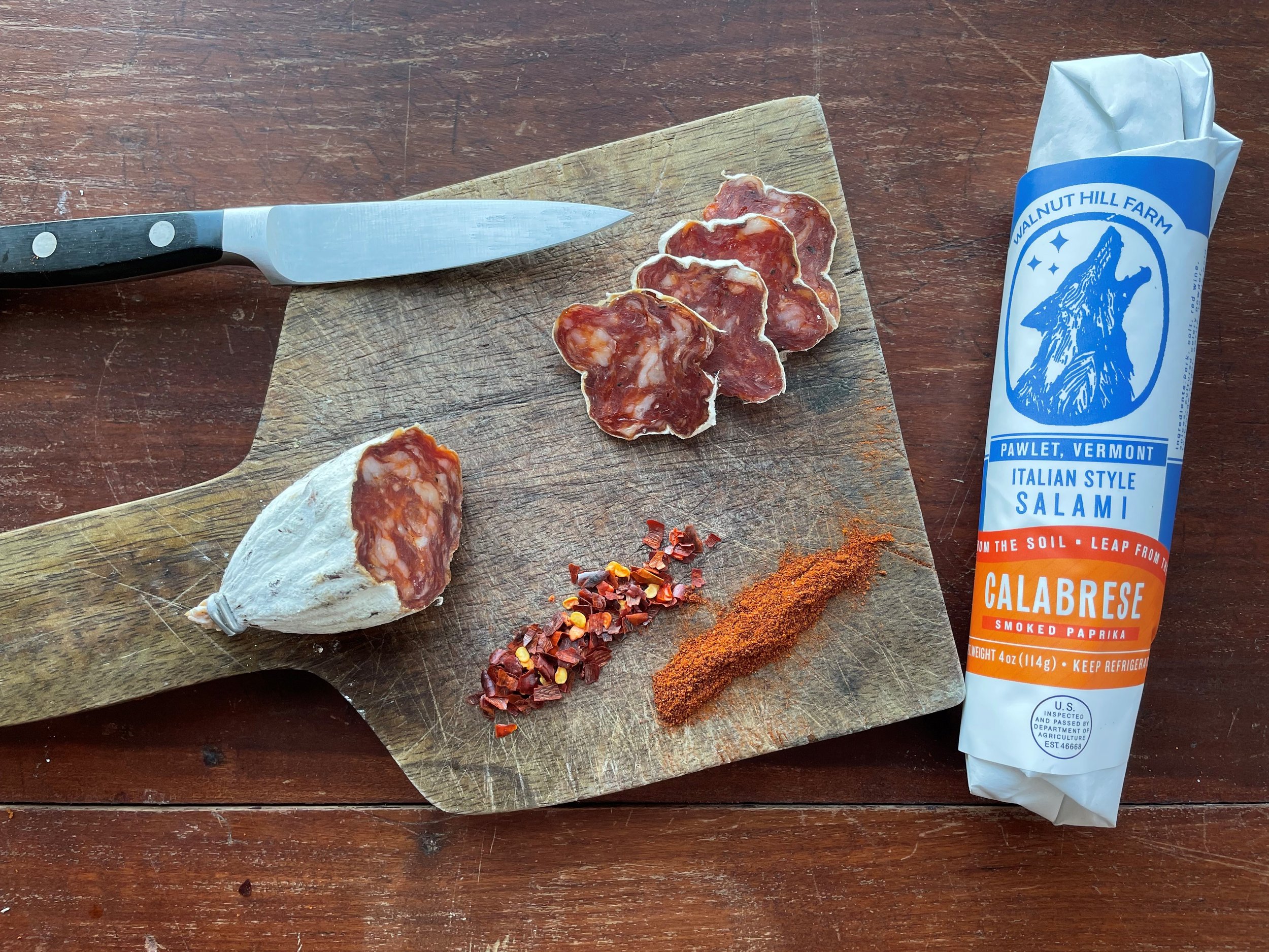 The Sample 4 Pack - Vermont Salami Sampler by Walnut Hill Farm