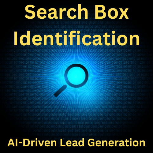 Search Box Identification - AI Driven Lead Generation