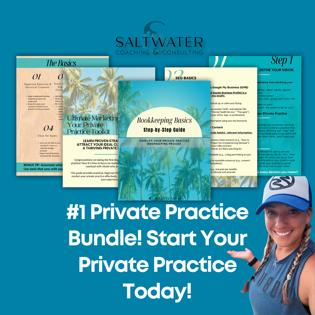 Your First Step Into Your Own Private Practice!