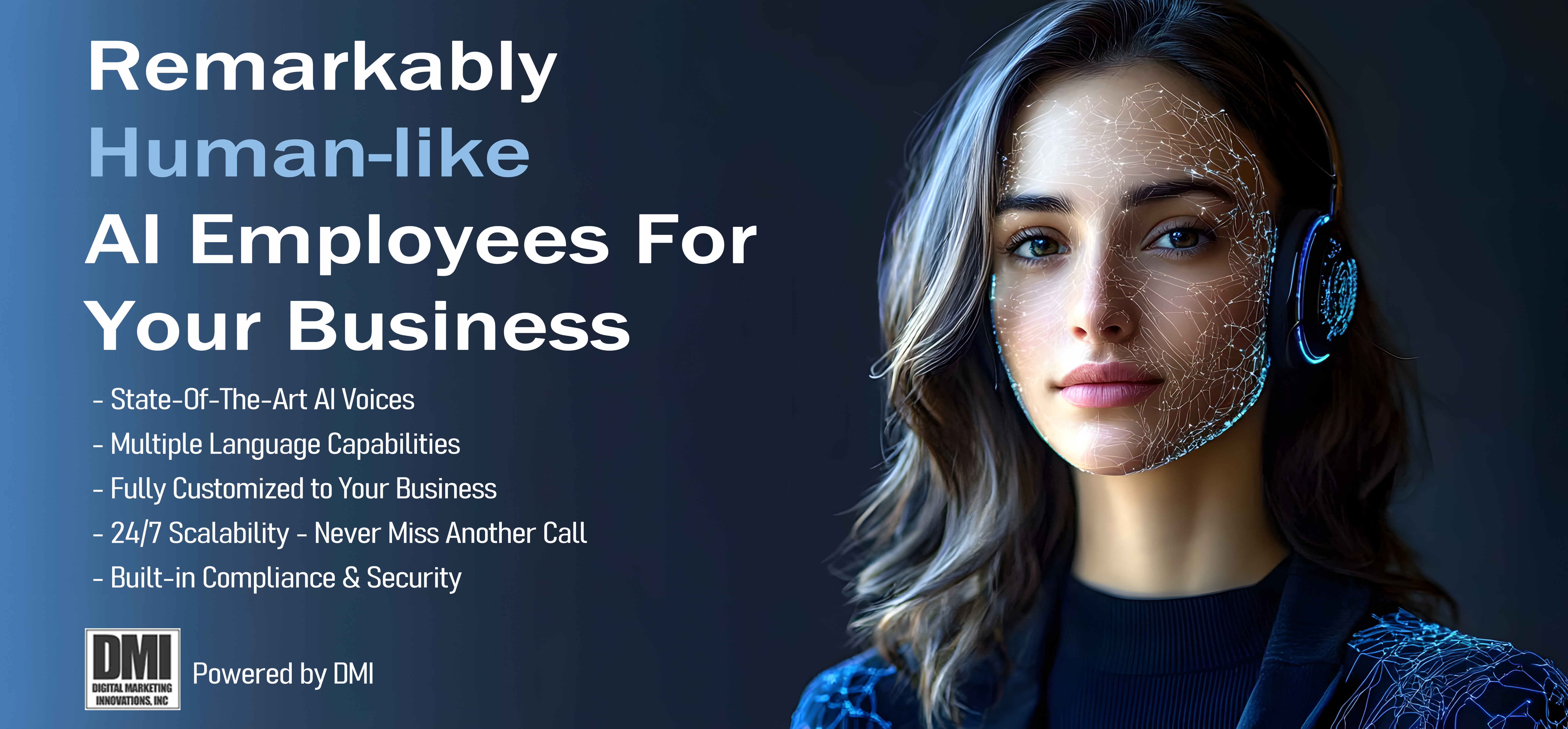 DMI Connect | Remarkably Human-Like AI Employees for Your Business