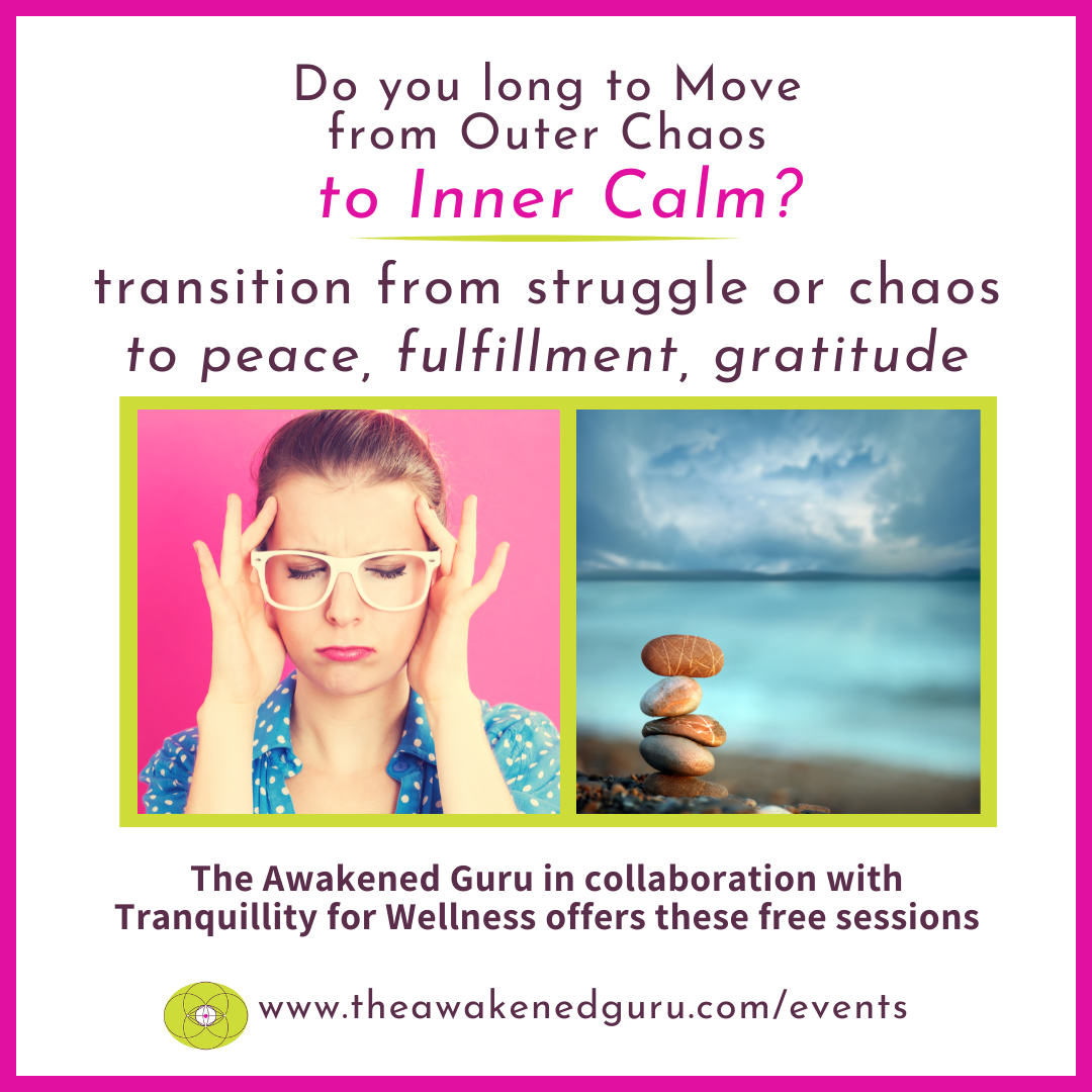 From Outer Chaos to Inner Calm