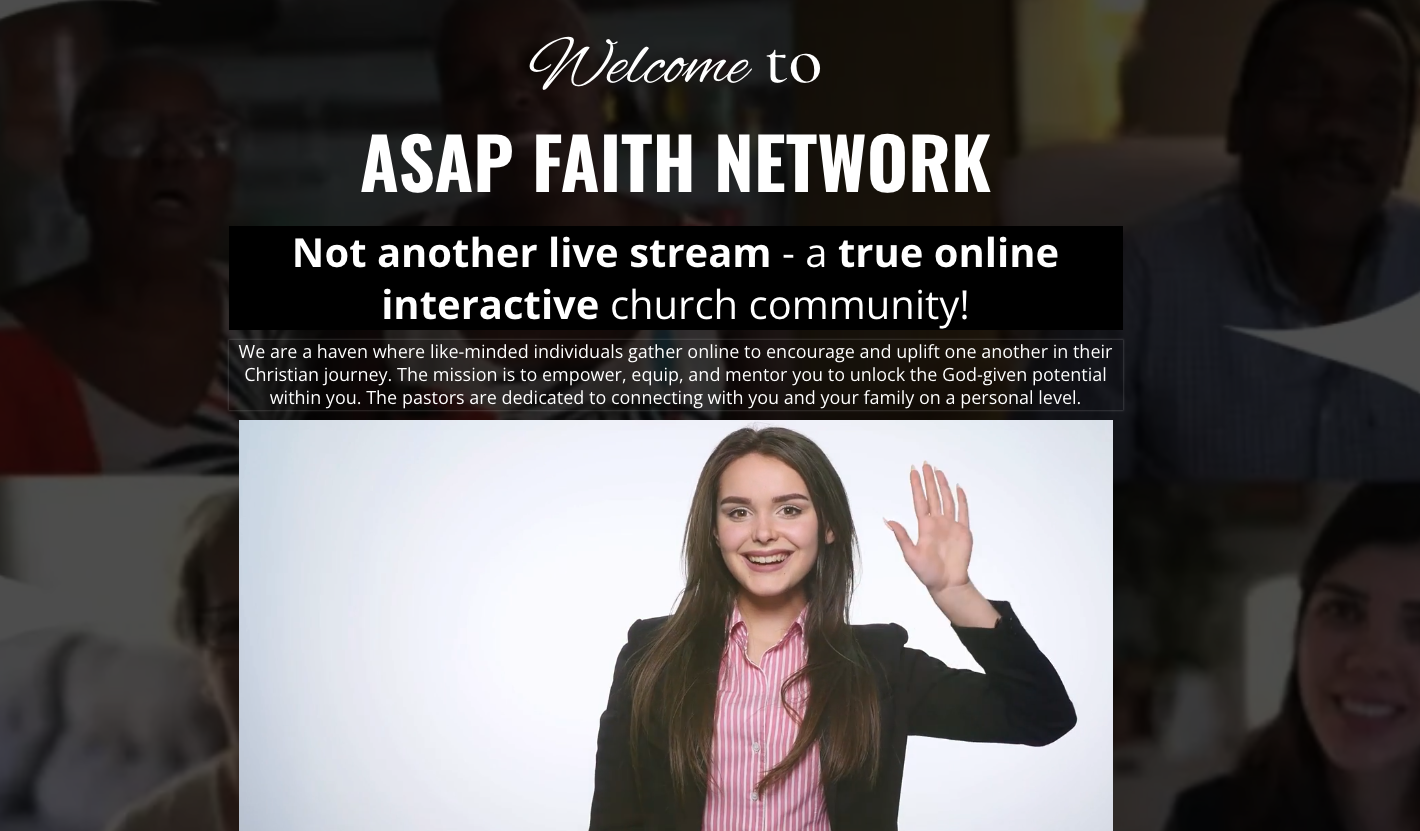 ASAP Faith Network Monthly Membership