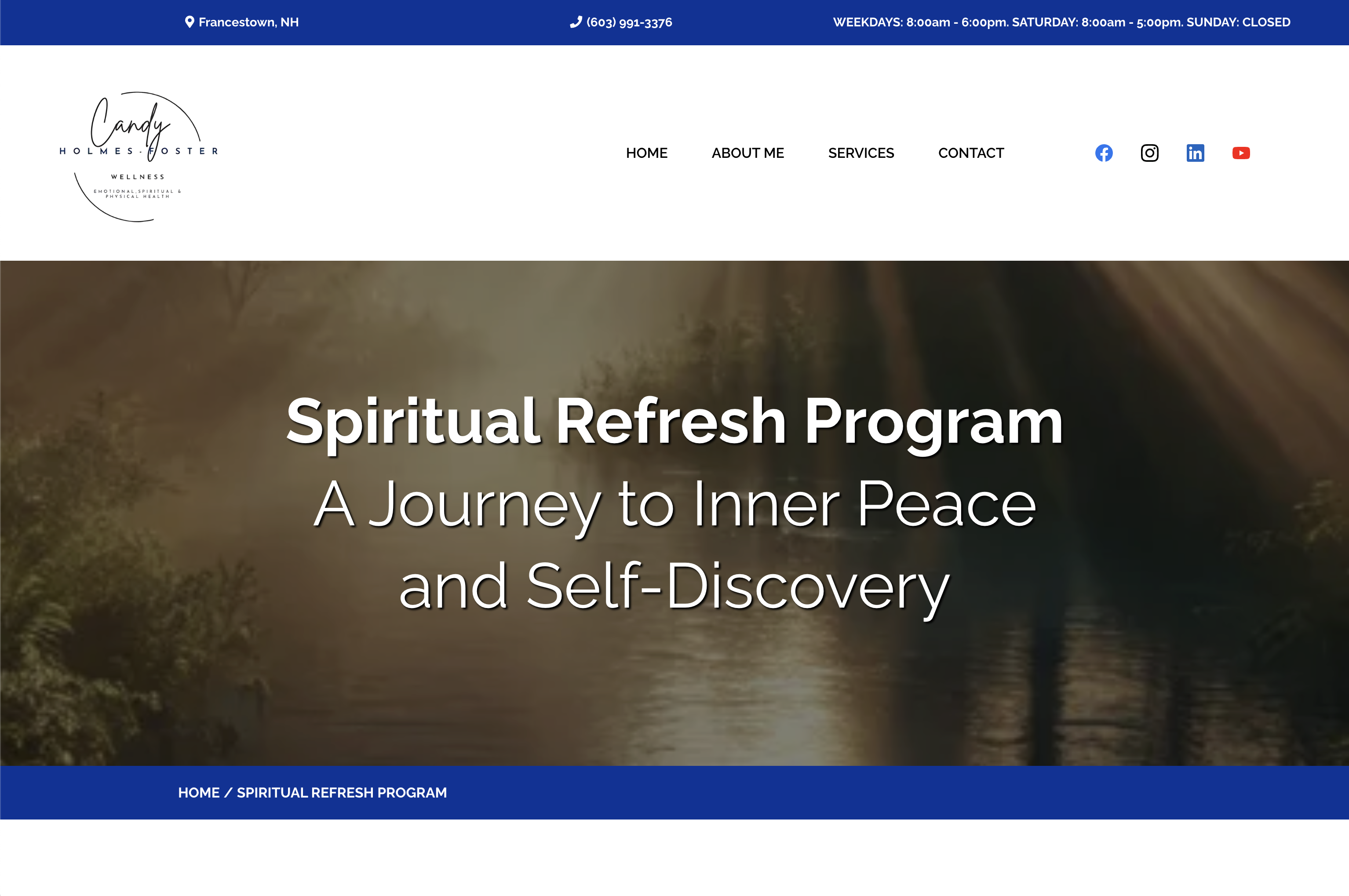 Spiritual Refresh Program – Find Emotional and Spiritual Balance