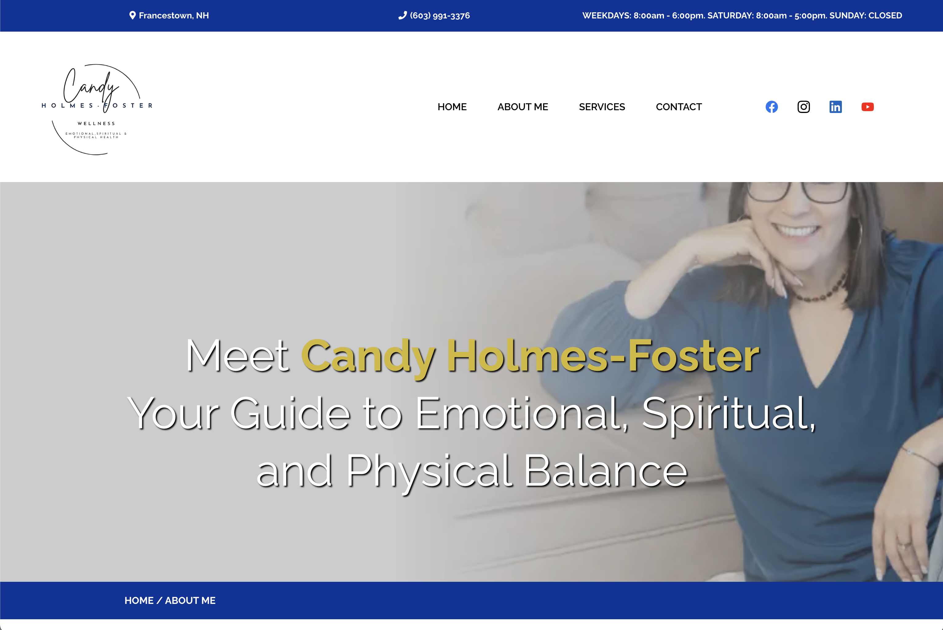About Candy Holmes-Foster – Holistic Wellness Coach