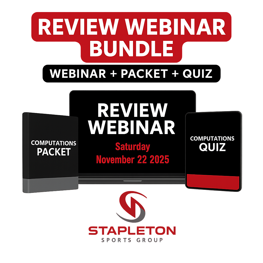 NBA Exam Prep Review Webinar Bundle