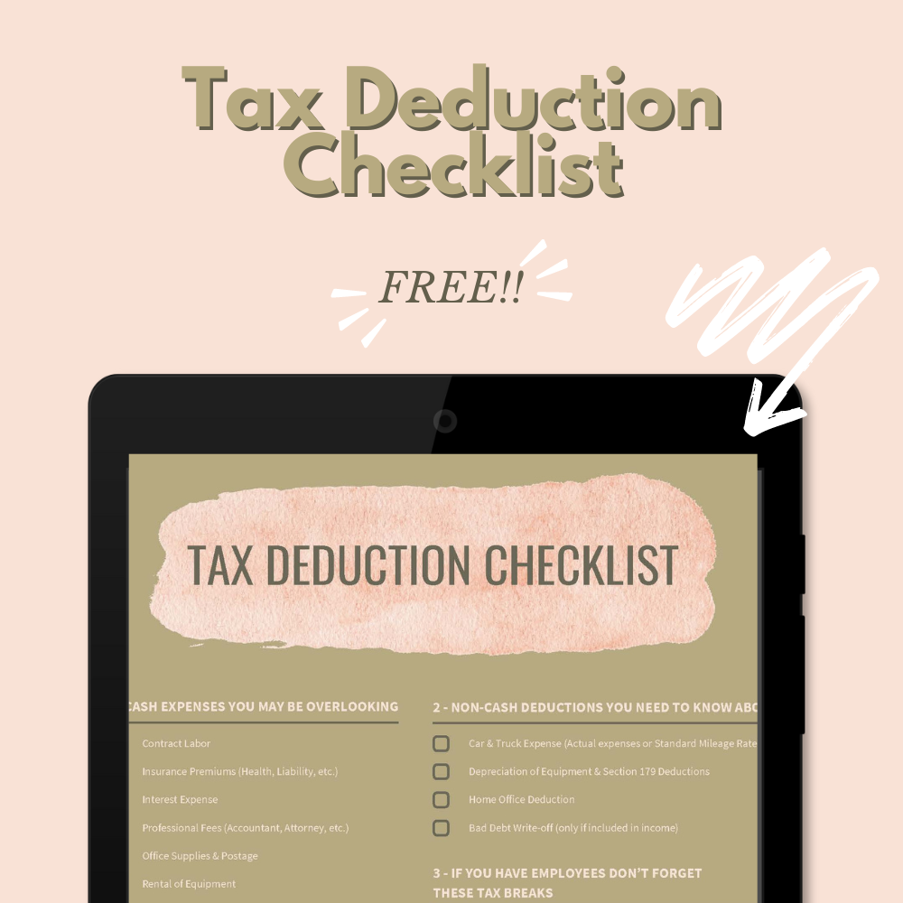 Tax Deduction Checklist
