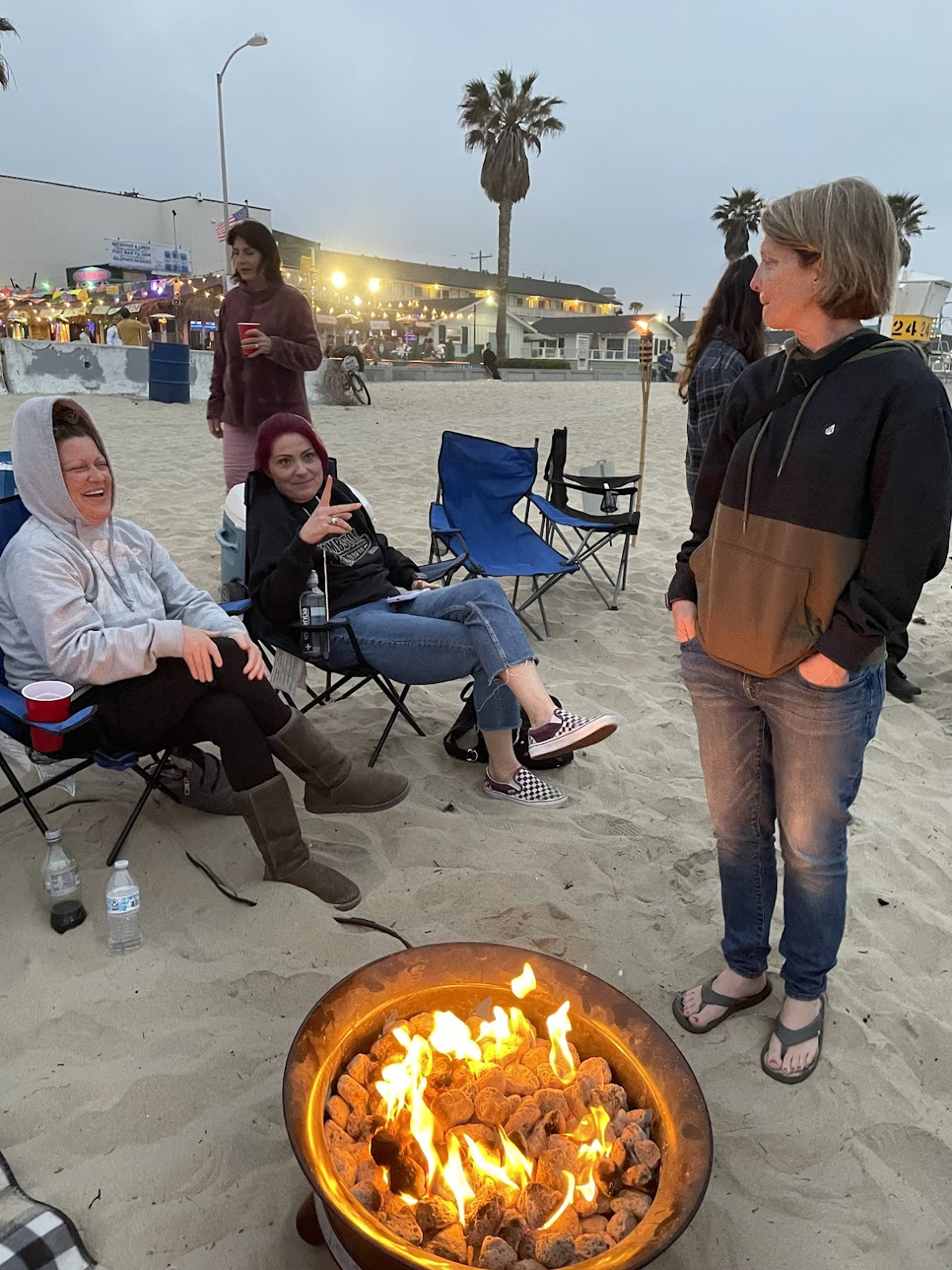 Affordable Bonfire Setup Services in Pacific Beach | Best Firepit Rentals