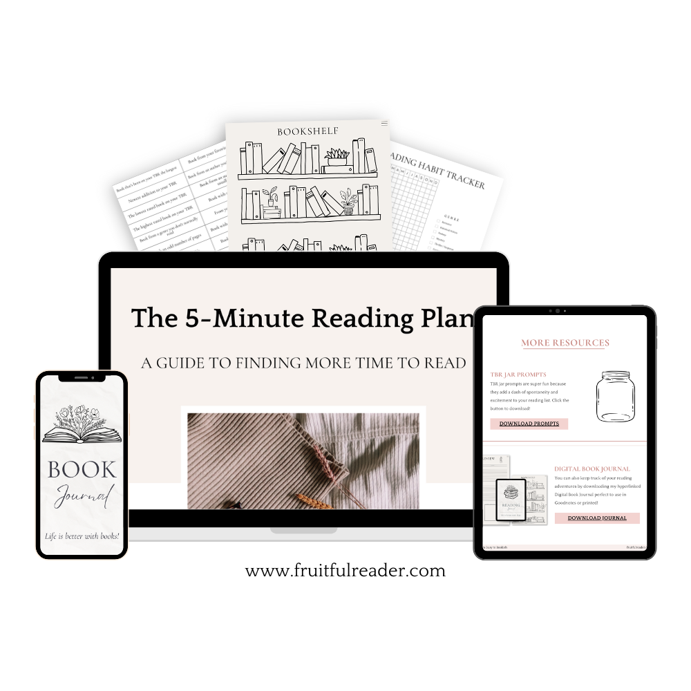 The 5 Minute Reading Plan: A Guide To Finding More Time To Read