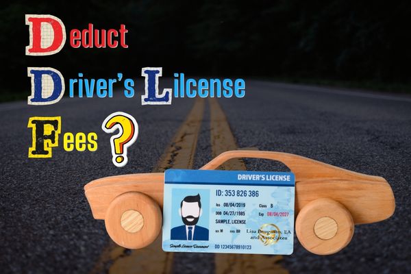 Can I Deduct Driver’s License Fees?